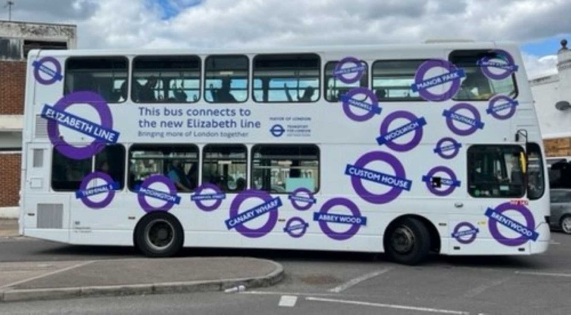 Able Estates - News- Elizabeth Line Bus Able Estates - News- Elizabeth Line Bus
